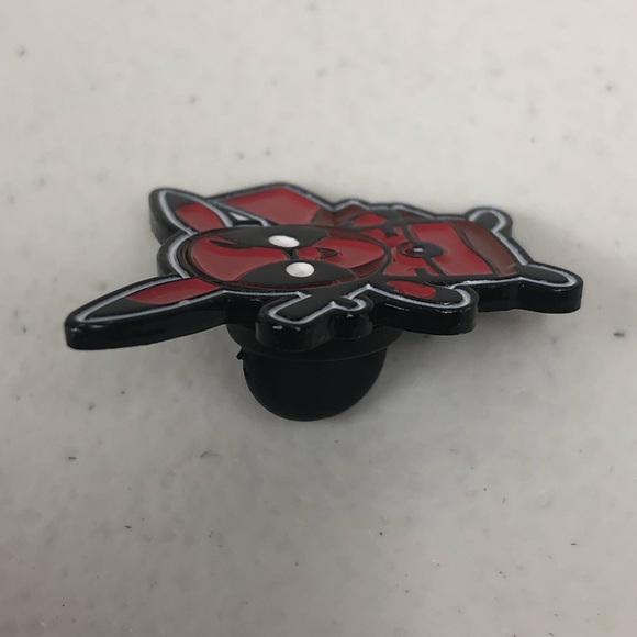 Accessories | Pokemon Pikachu Deadpool Mash Up Collab Pin Lapel | Poshmark
